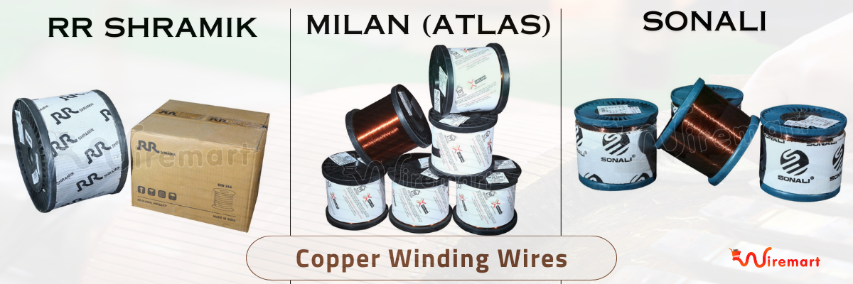 Copper & Aluminum Winding Wire Online - Motor Winding Wire Delhi