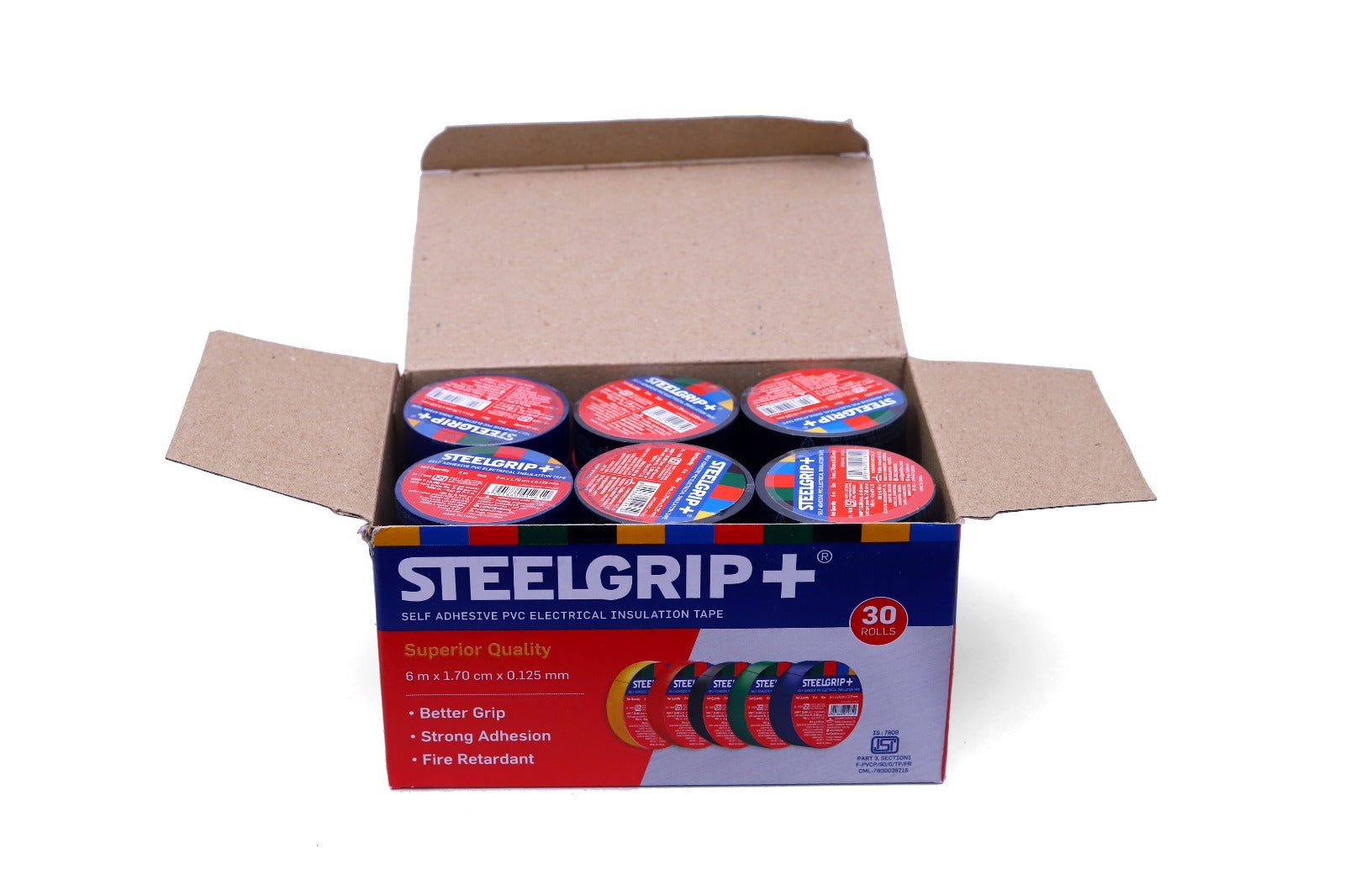 SteelGrip Self Adhesive PVC electrical Insulation Tape - Pidilite